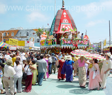 California Photography - Festival of Chariots (Pulling the Chariot) Photo.
